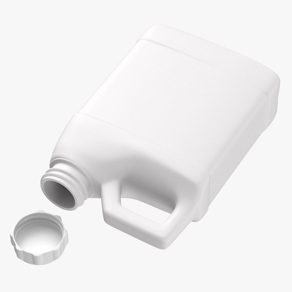 modelo 3d Botella de plástico estilo F de 16 oz con tapa a prueba de ...