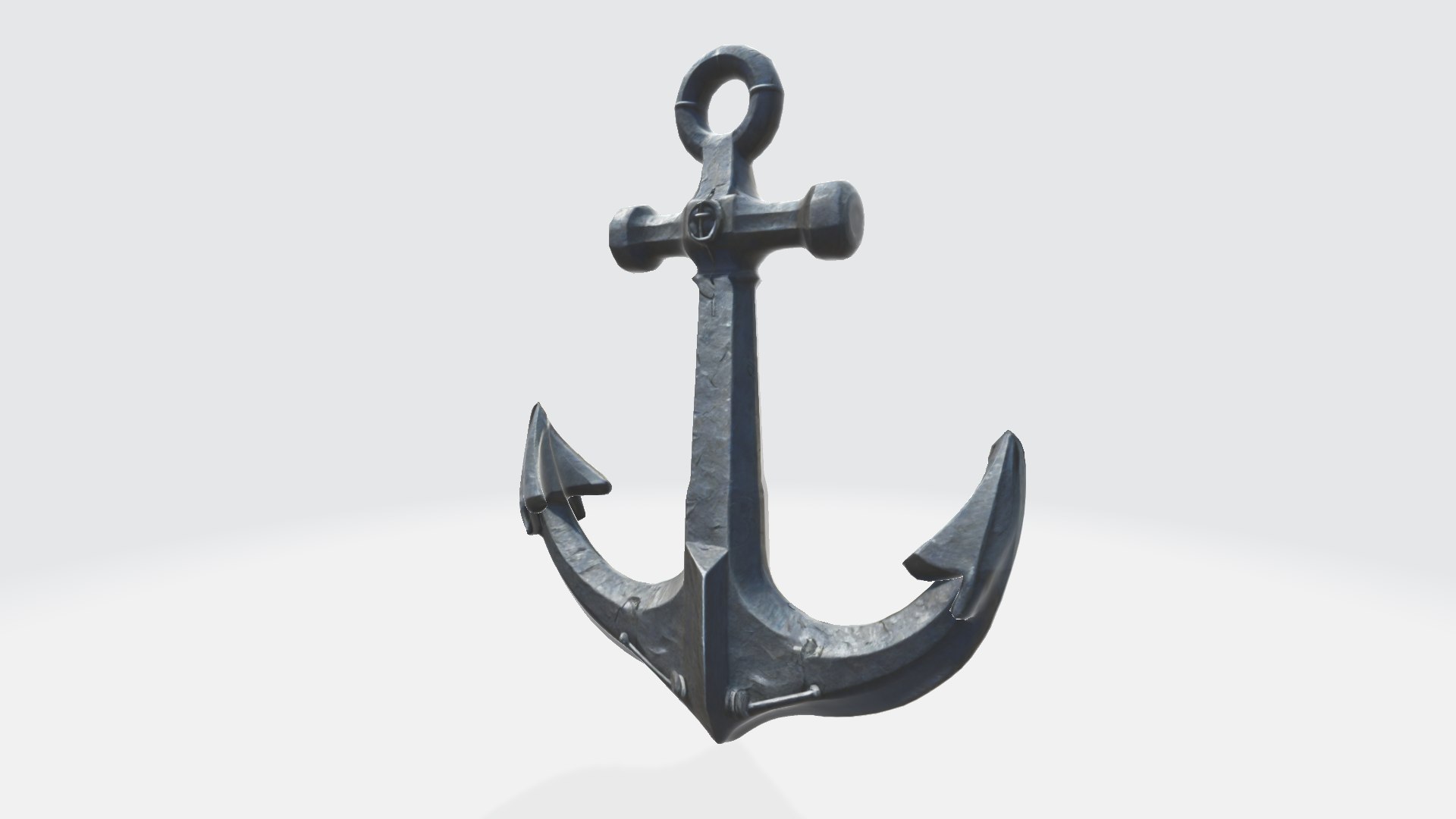 3D 3d Rendered Model Ship Anchor Or Boat Anchor - TurboSquid 2353422