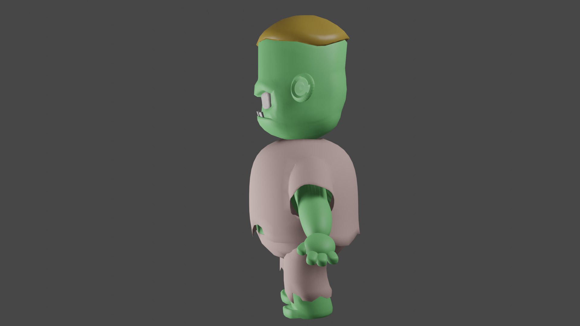 Messy Zombie Model - TurboSquid 2049364