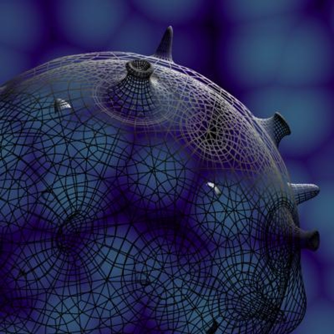 3ds Max Virus Realistic Biological