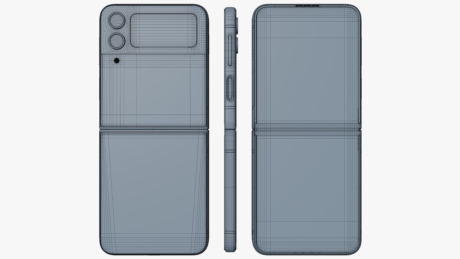 3D Samsung Galaxy Z Flip 4 Graphite Rigged Model - TurboSquid 1952722
