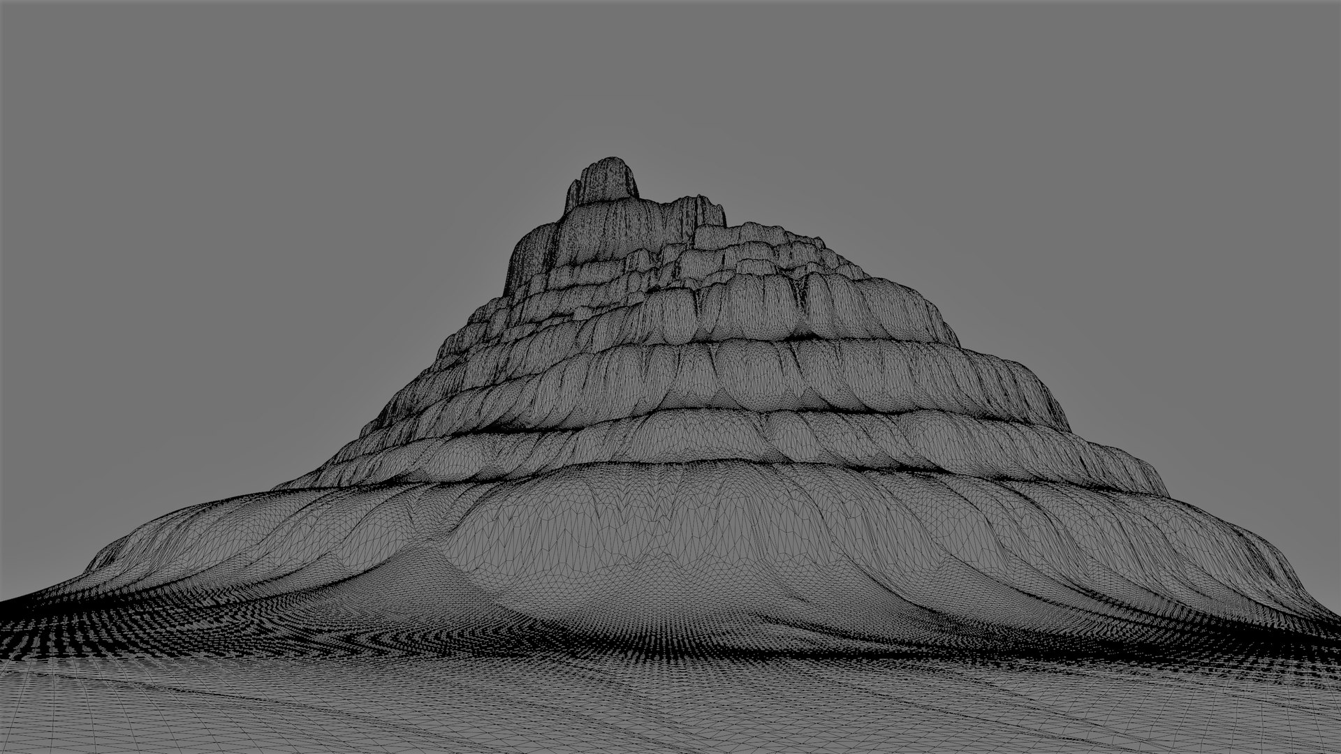 3D 8K Detailed Cliff Landscape - TurboSquid 1809189