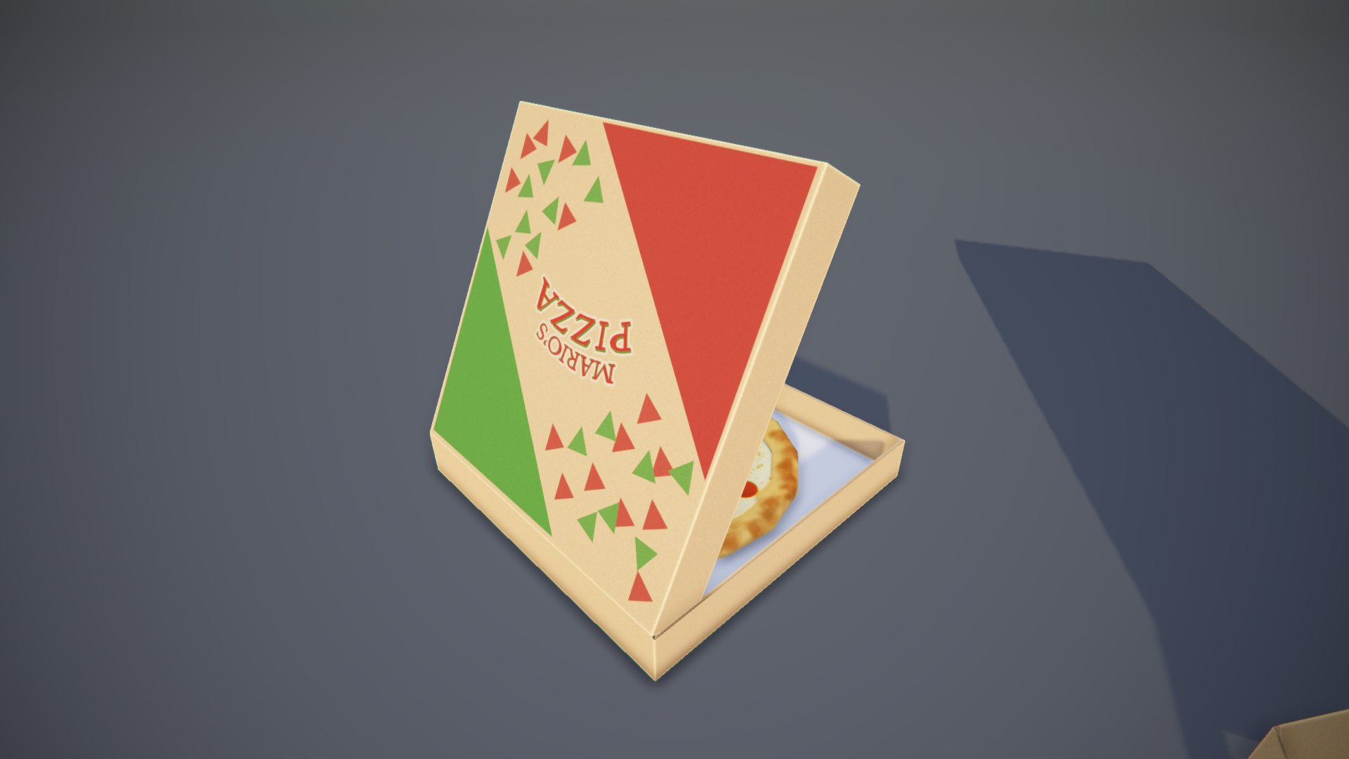 3D Pizza Box - TurboSquid 1194168