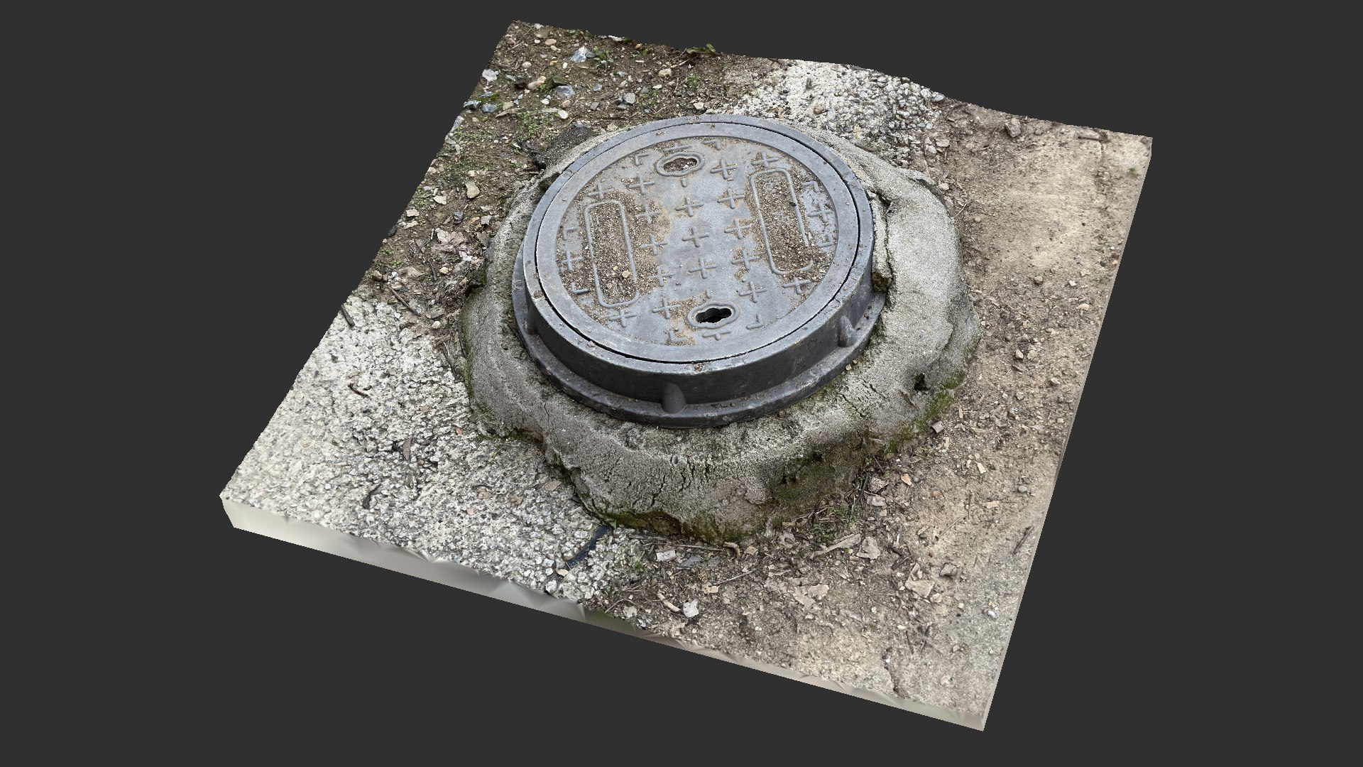 3D Manhole 3d Scan Model - TurboSquid 1999781