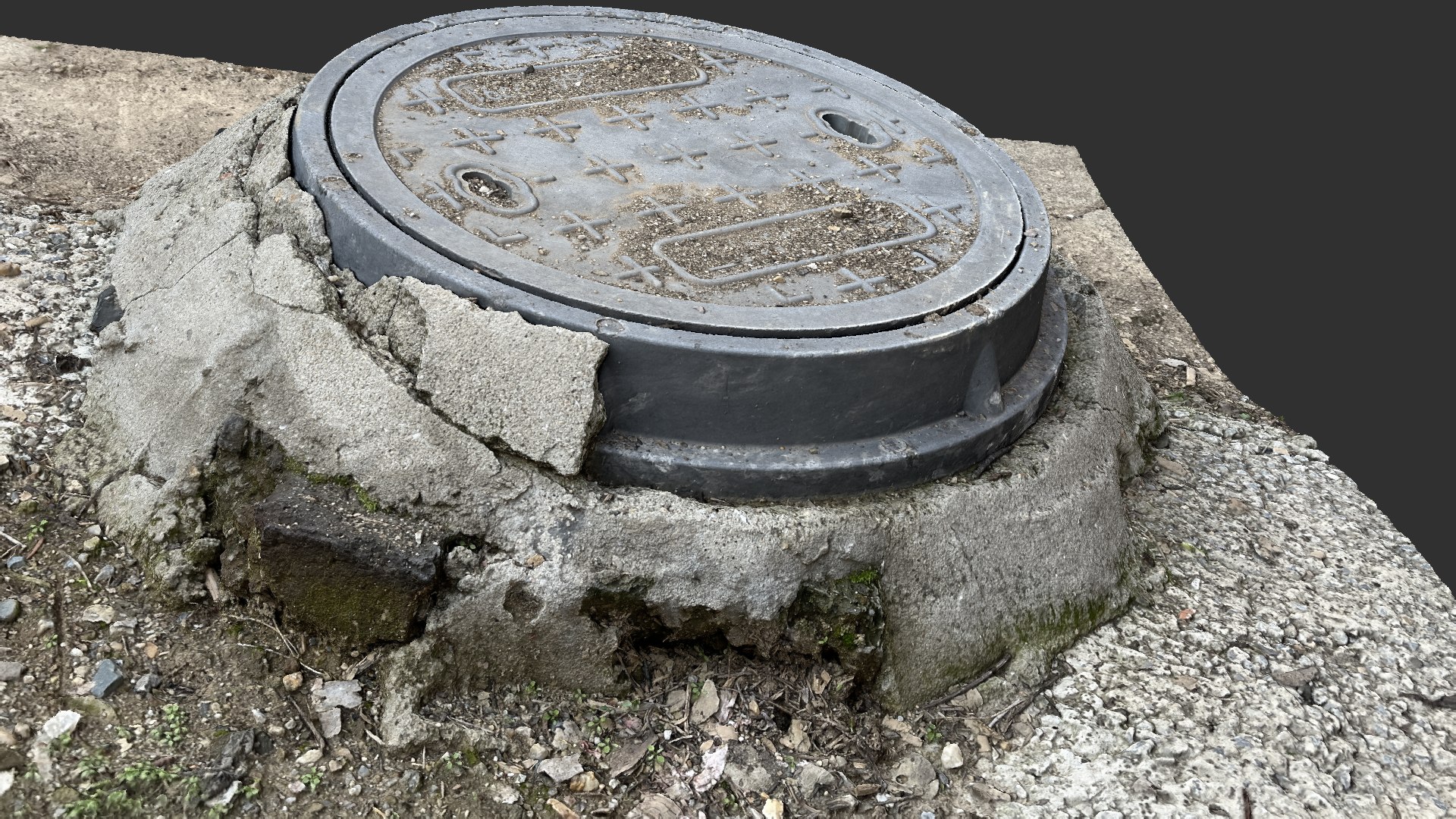 3D Manhole 3d Scan Model - TurboSquid 1999781