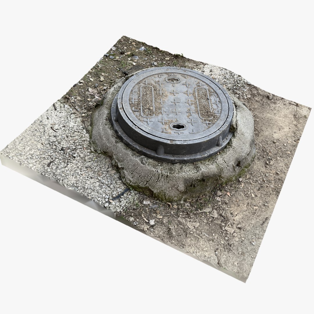 3D Manhole 3d Scan model - TurboSquid 1999781