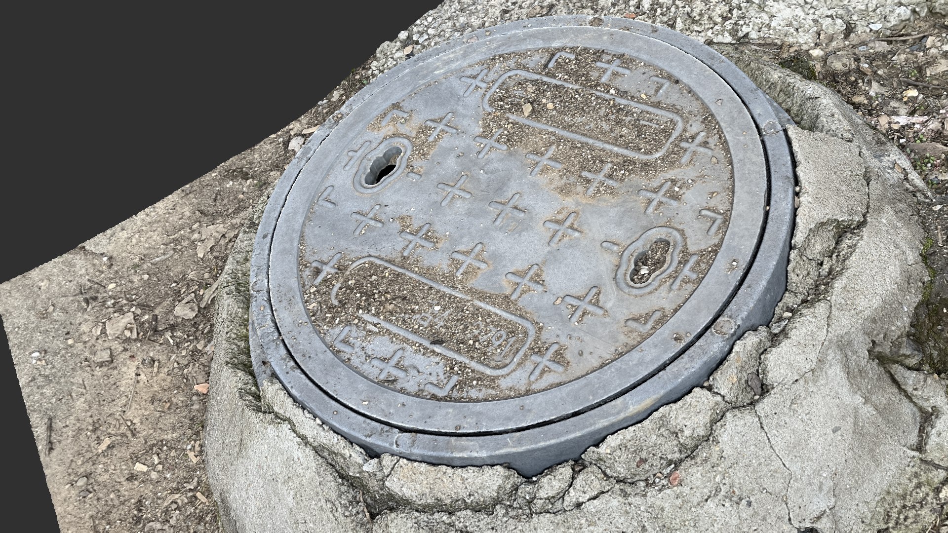 3D Manhole 3d Scan Model - TurboSquid 1999781