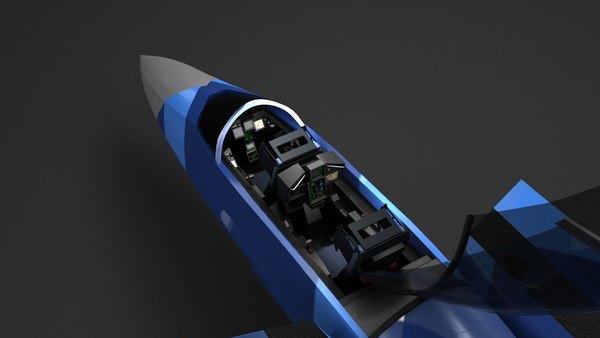 3D FAS-36 Vampire Next Generation Stealth Jet model - TurboSquid 1853709