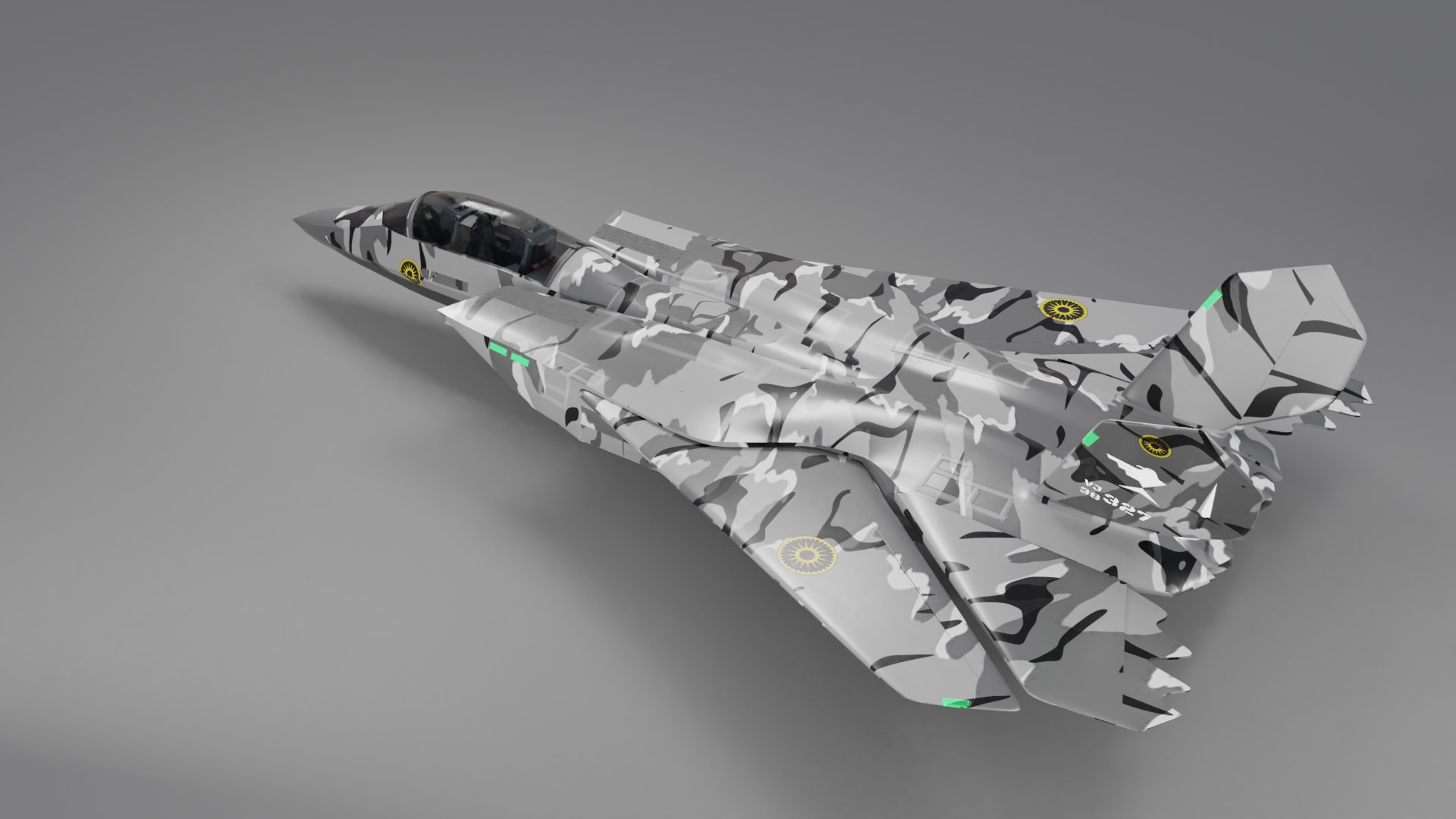3D FAS-36 Vampire Next Generation Stealth Jet Model - TurboSquid 1853709