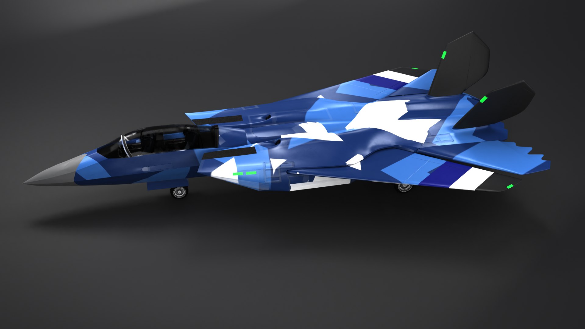 3D FAS-36 Vampire Next Generation Stealth Jet Model - TurboSquid 1853709