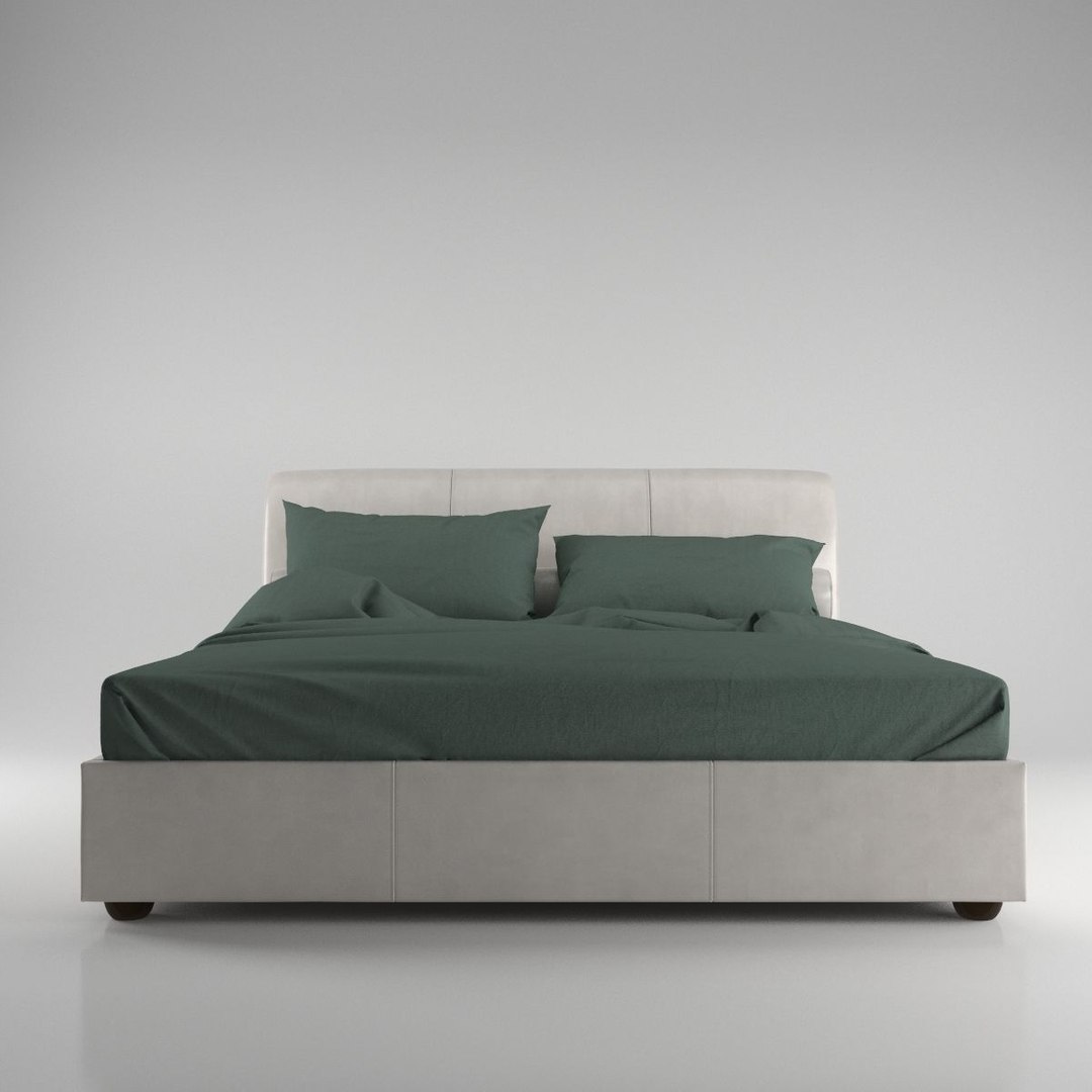 baxter alfred bed 3d model