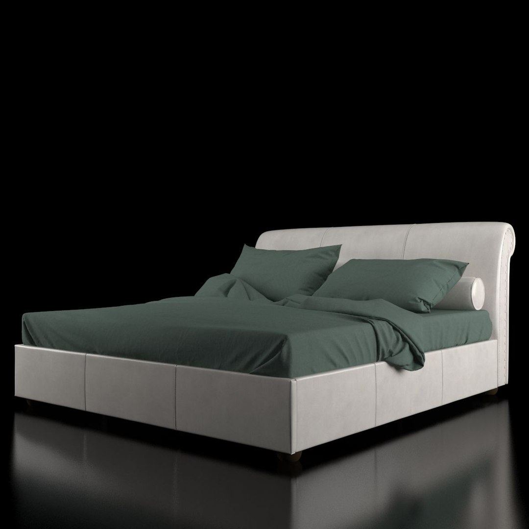 baxter alfred bed 3d model