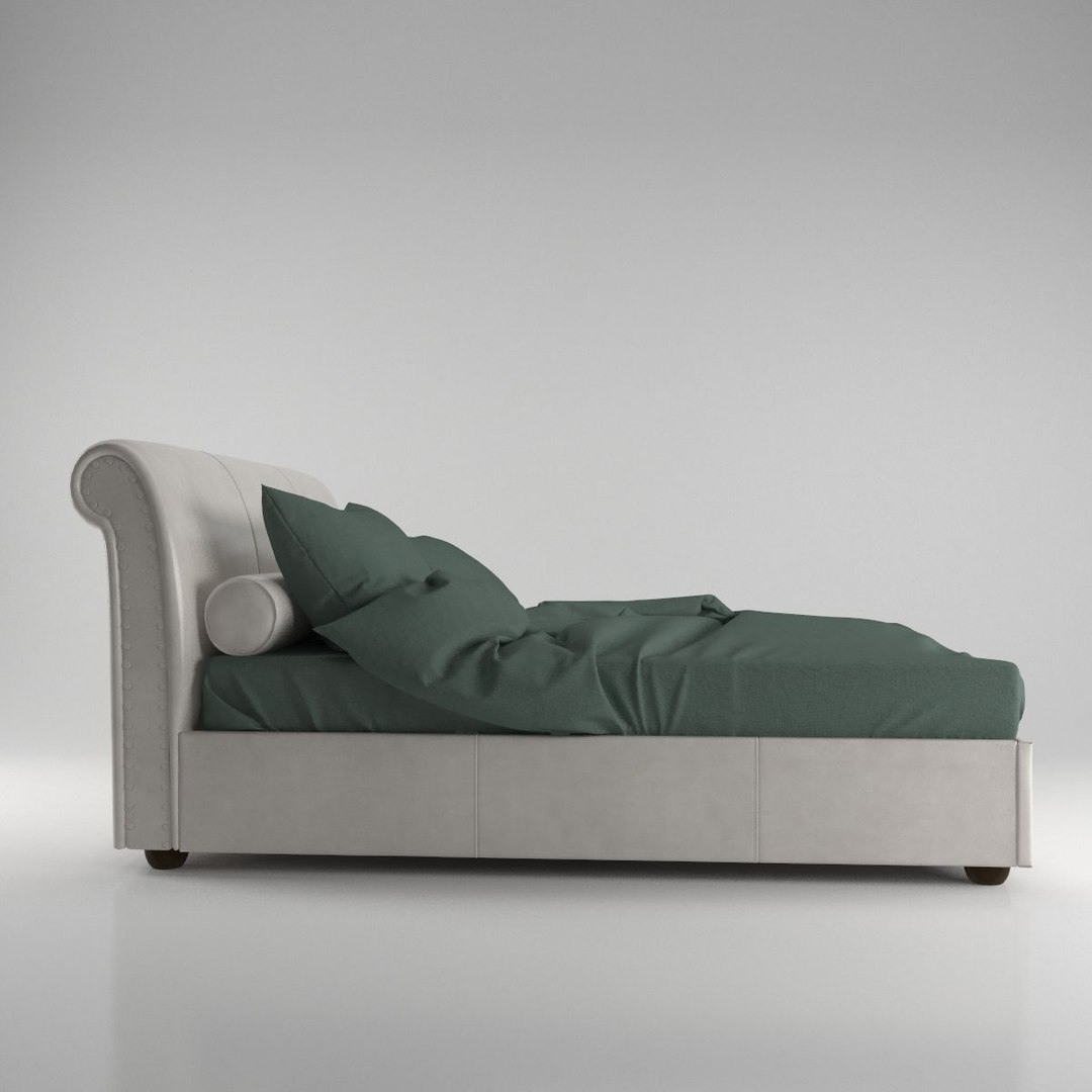 baxter alfred bed 3d model
