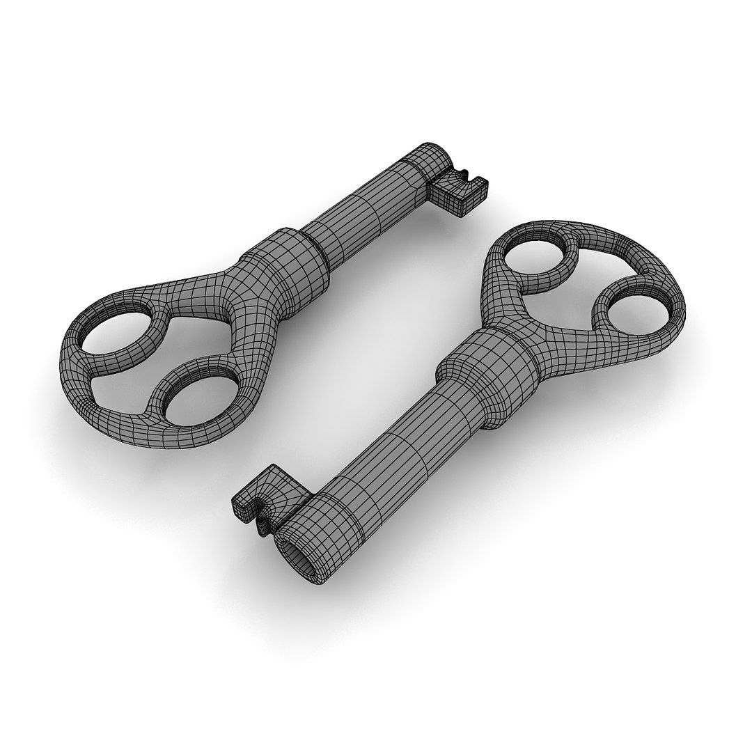 3d model keys chain
