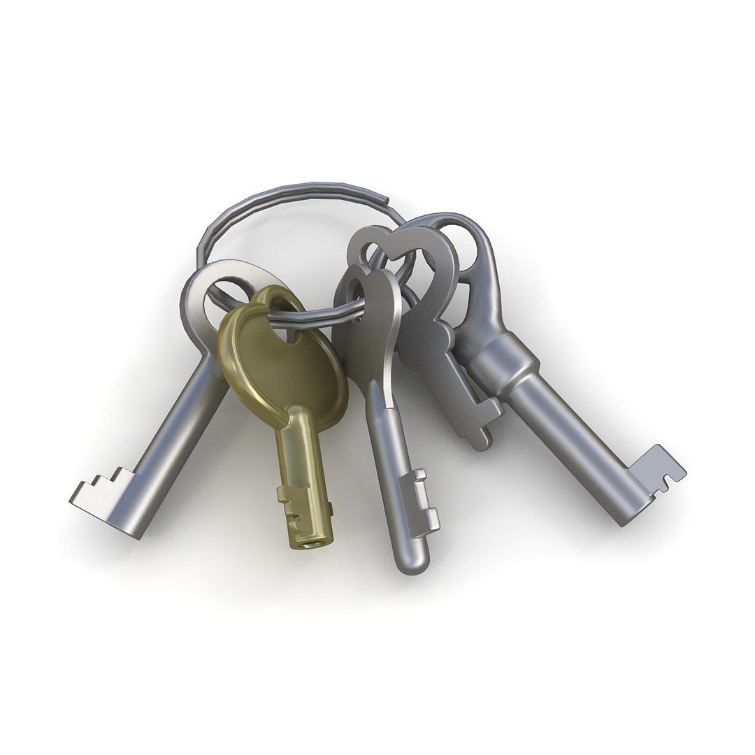 3d model keys chain