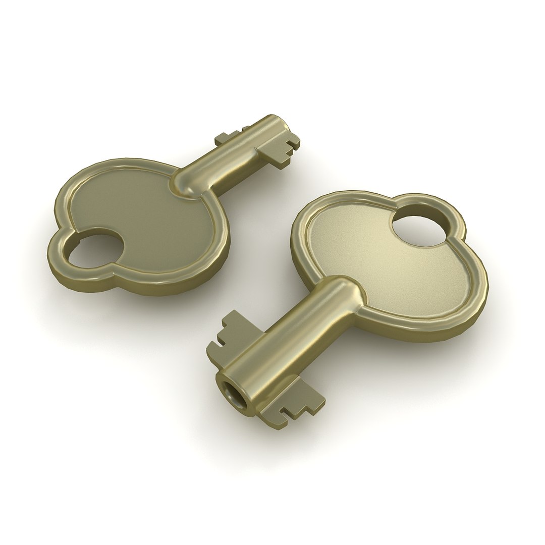 3d model keys chain