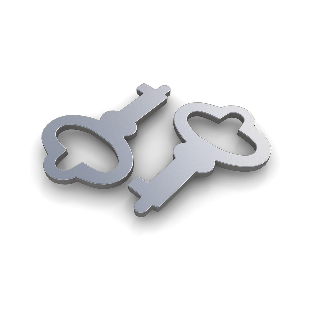 3d model keys chain