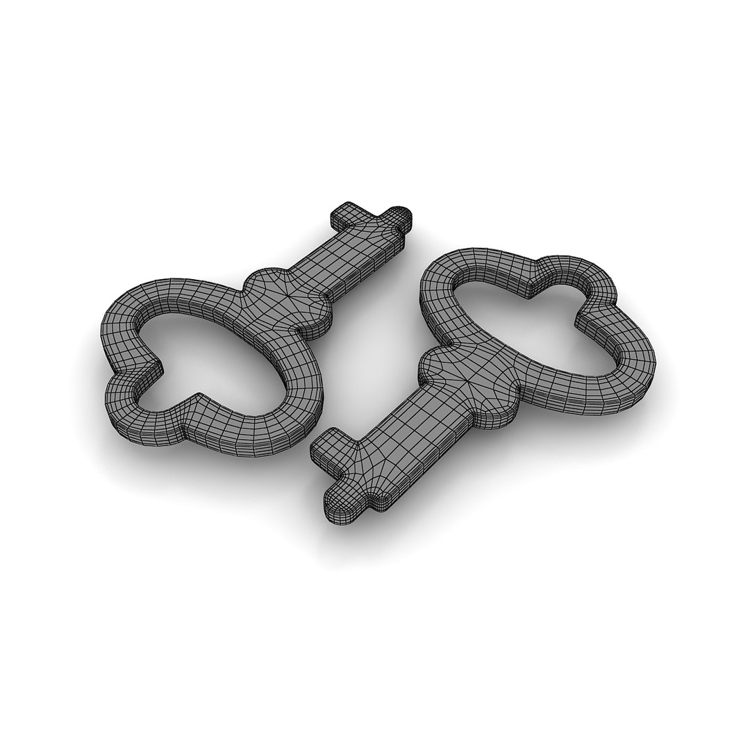 3d model keys chain