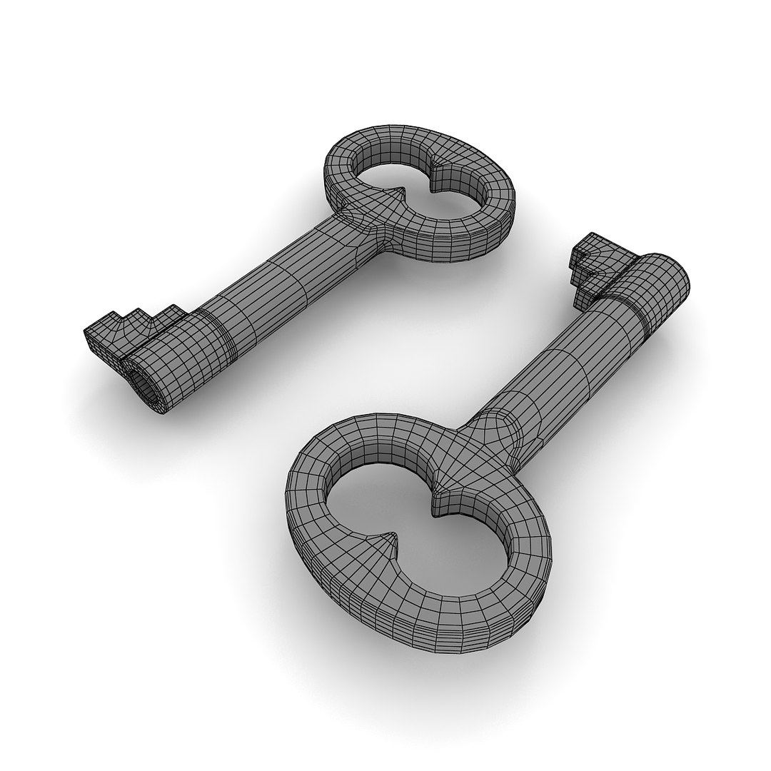 3d model keys chain