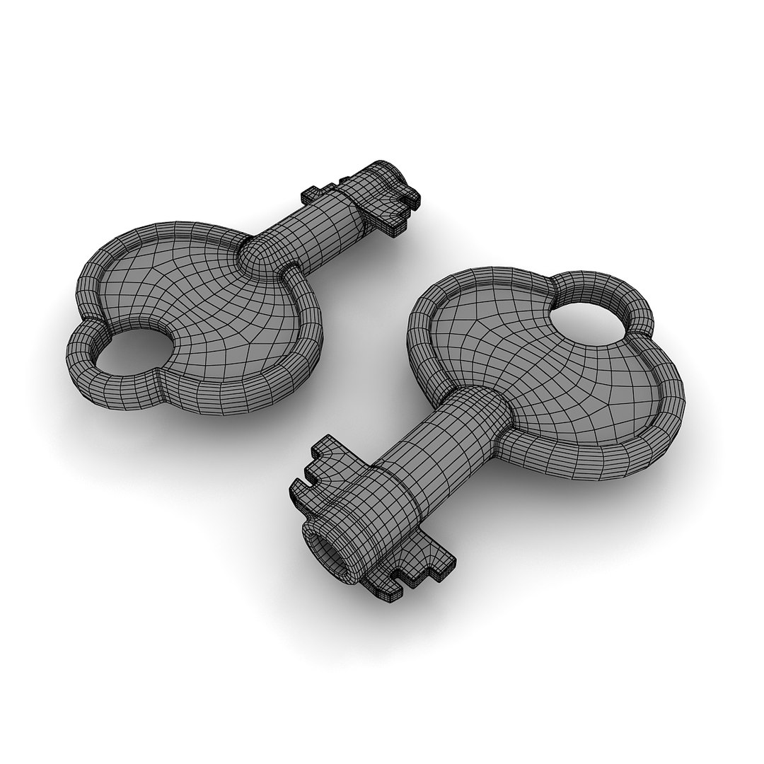 3d model keys chain