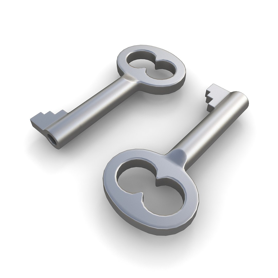3d model keys chain