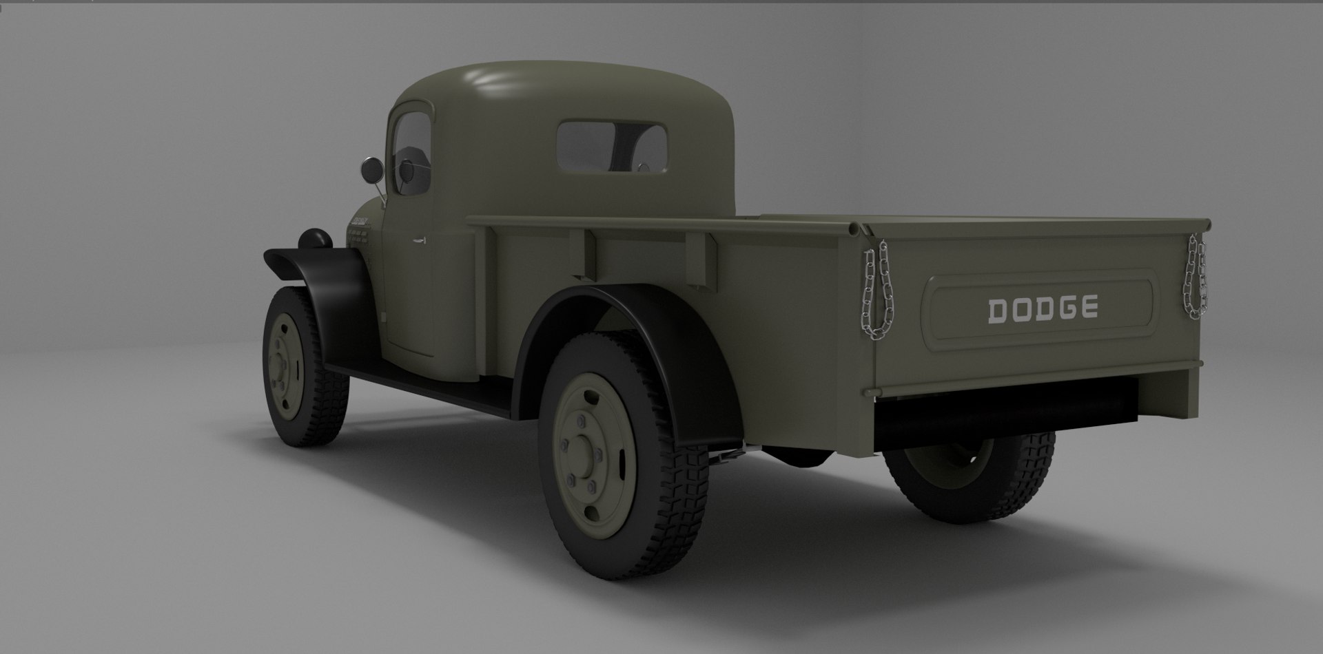 3d Dodge Model