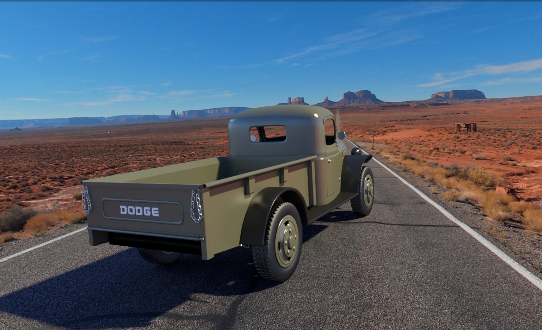3d Dodge Model