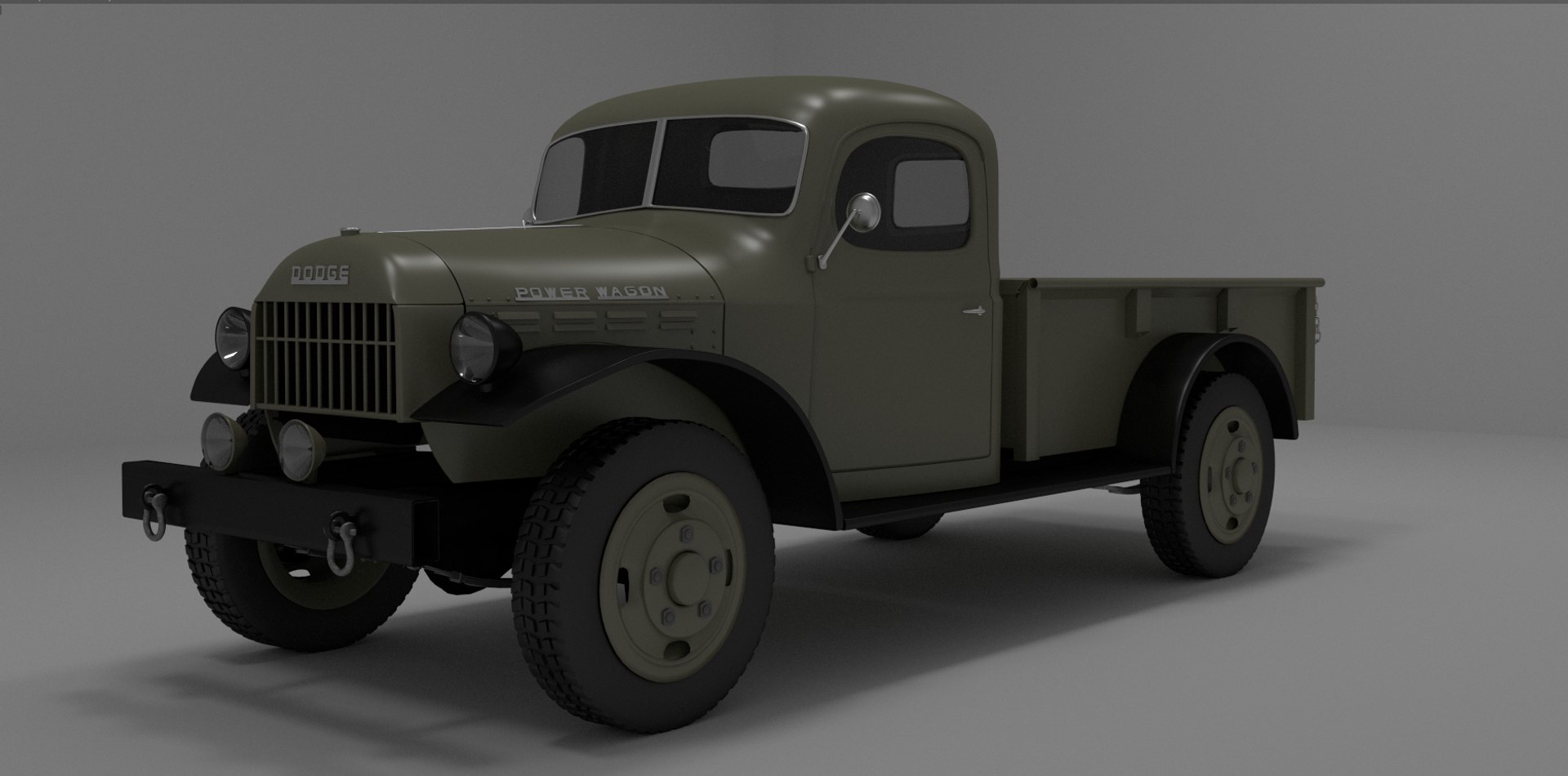 3d Dodge Model