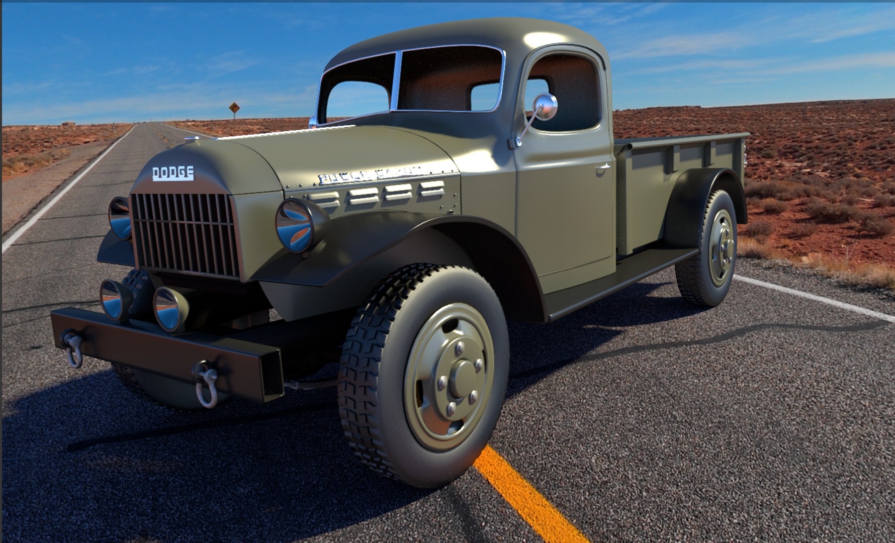 3d Dodge Model