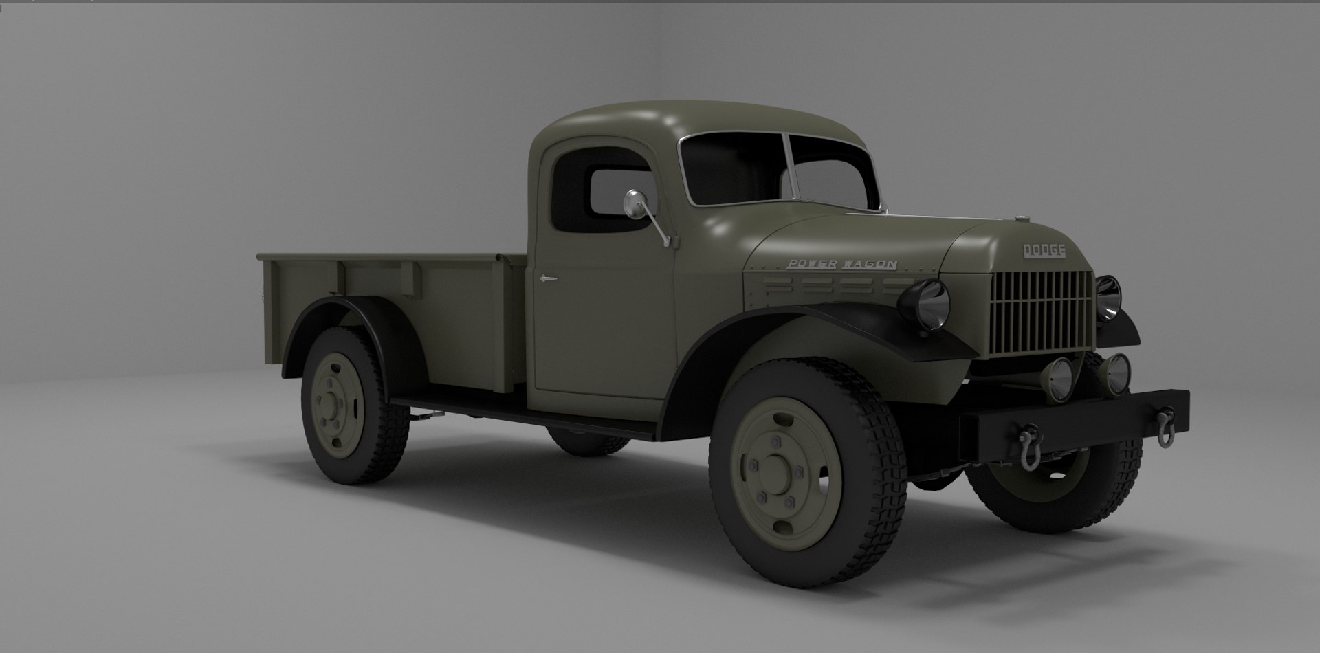 3d Dodge Model