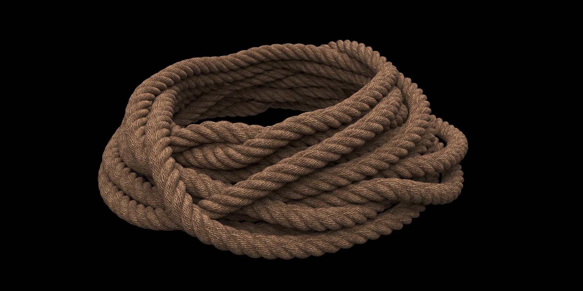 Rope Pile 3D Model - TurboSquid 1629933