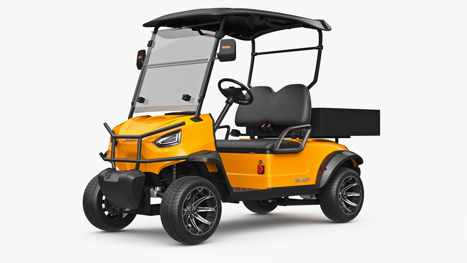 3D Golf Cars Set - TurboSquid 2380221