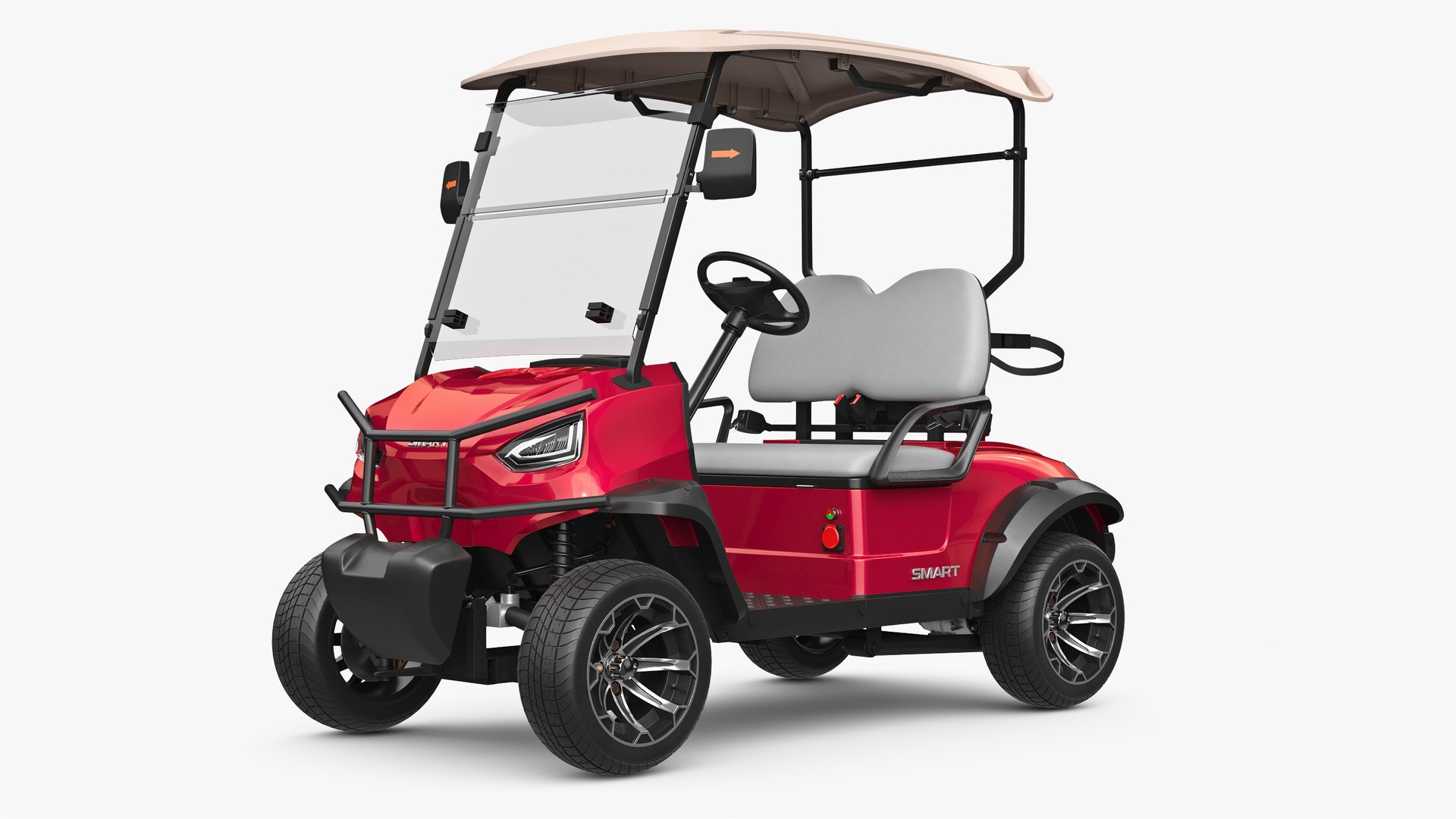 3D Golf Cars Set - TurboSquid 2380221