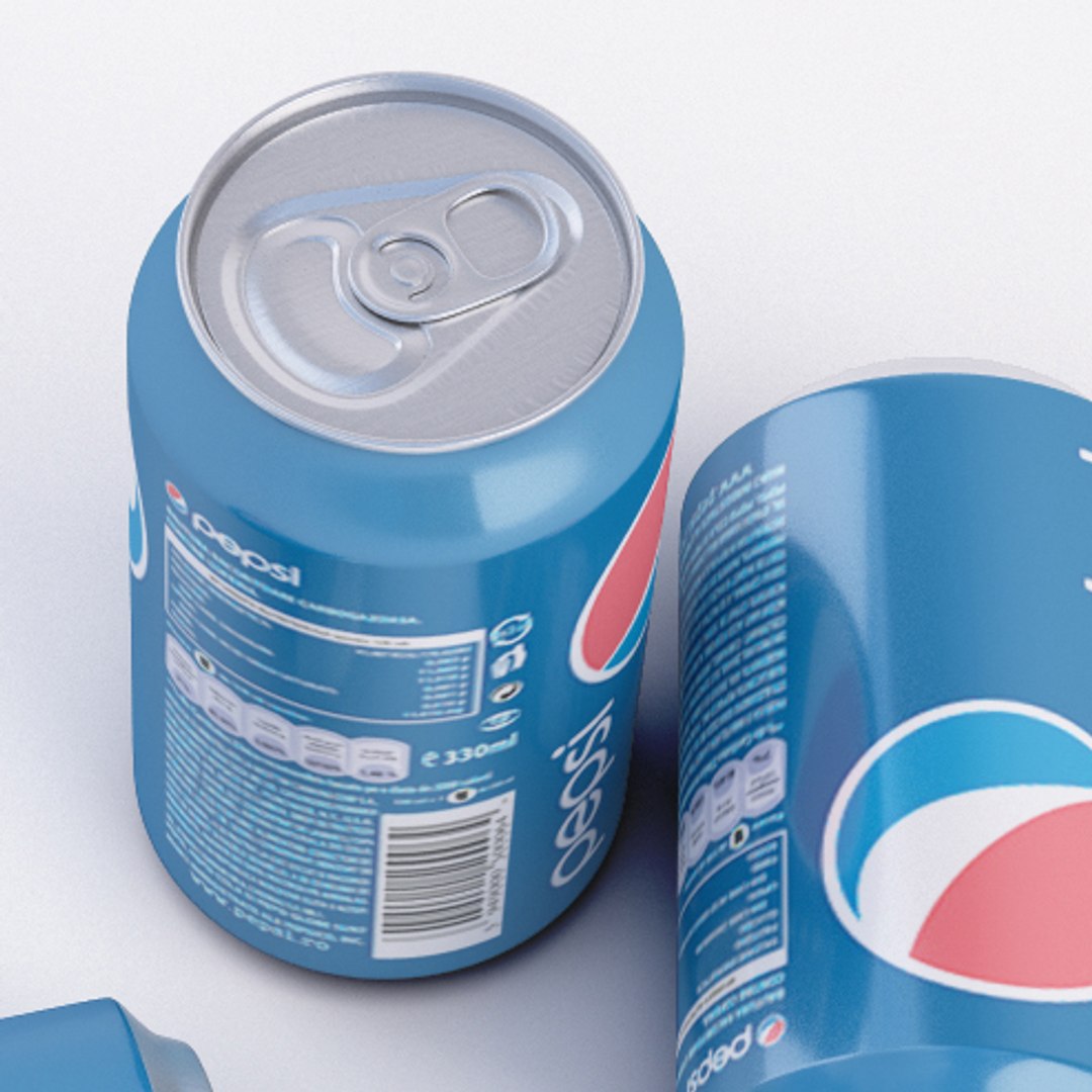 3d Model Pepsi
