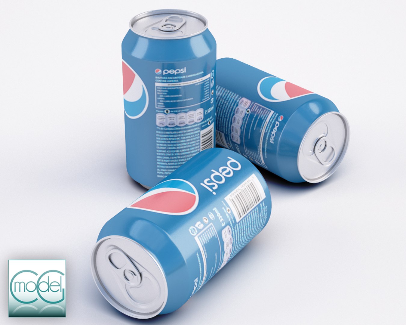3d Model Pepsi