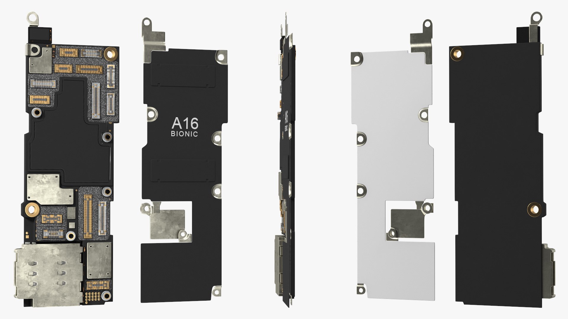 IPhone 14 Pro Motherboard 3D model - TurboSquid 2089564