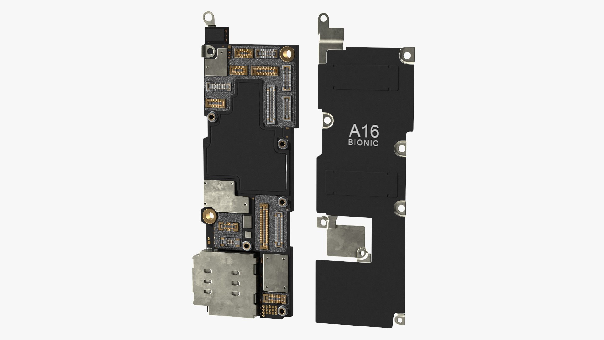 IPhone 14 Pro Motherboard 3D model - TurboSquid 2089564