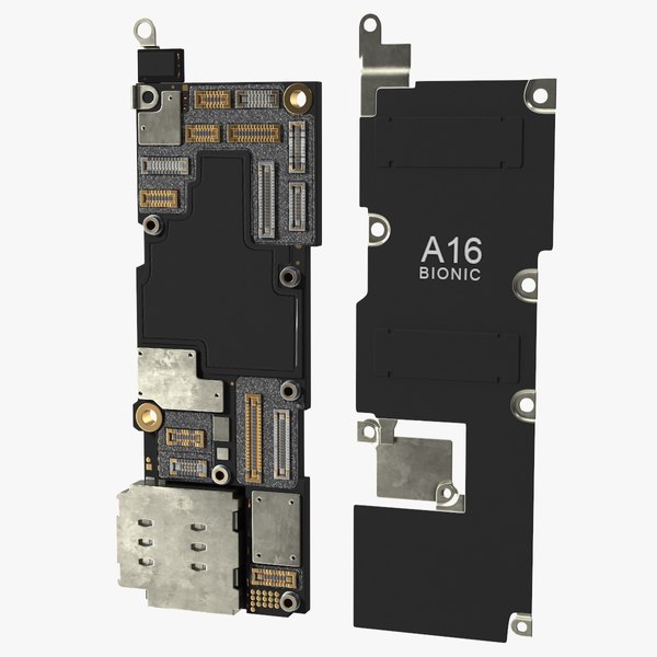 iPhone 14 Pro Motherboard 3D 모델 - TurboSquid 2089564