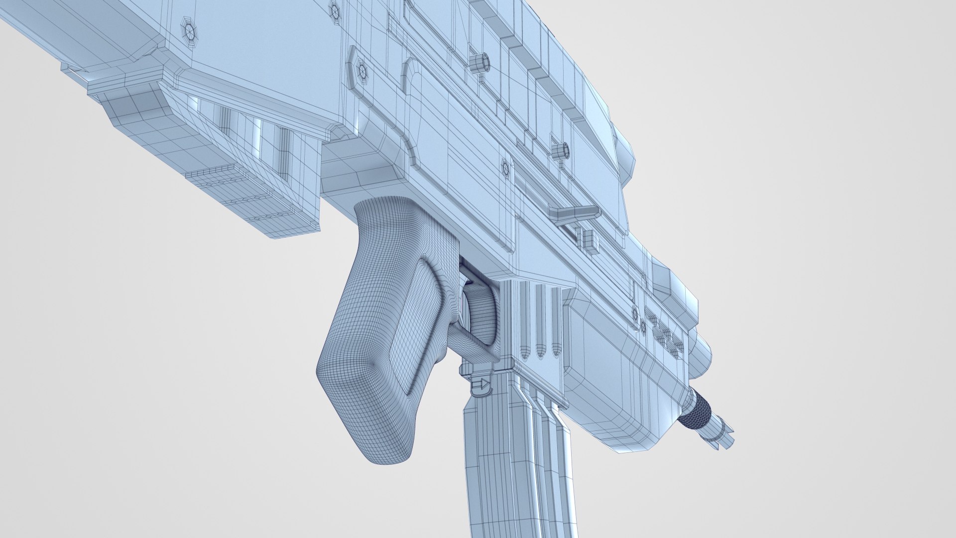 3d Prototype Rifle Model