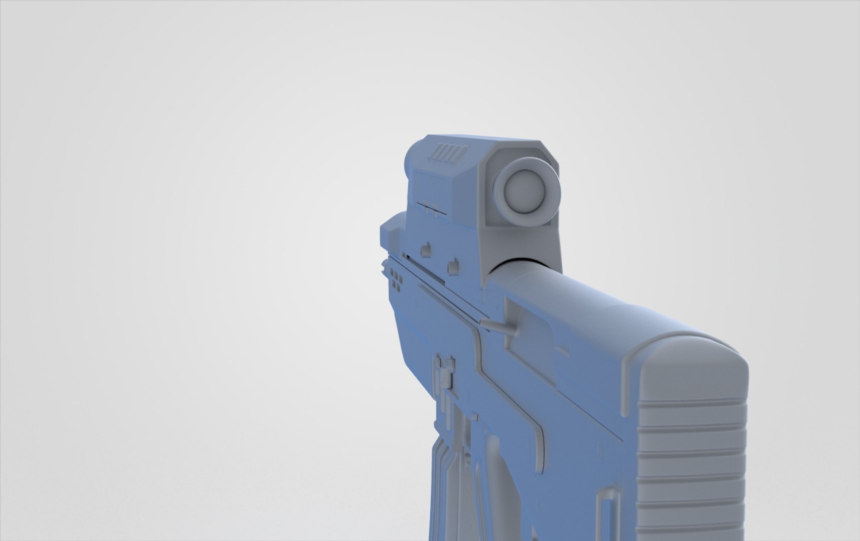 3d Prototype Rifle Model