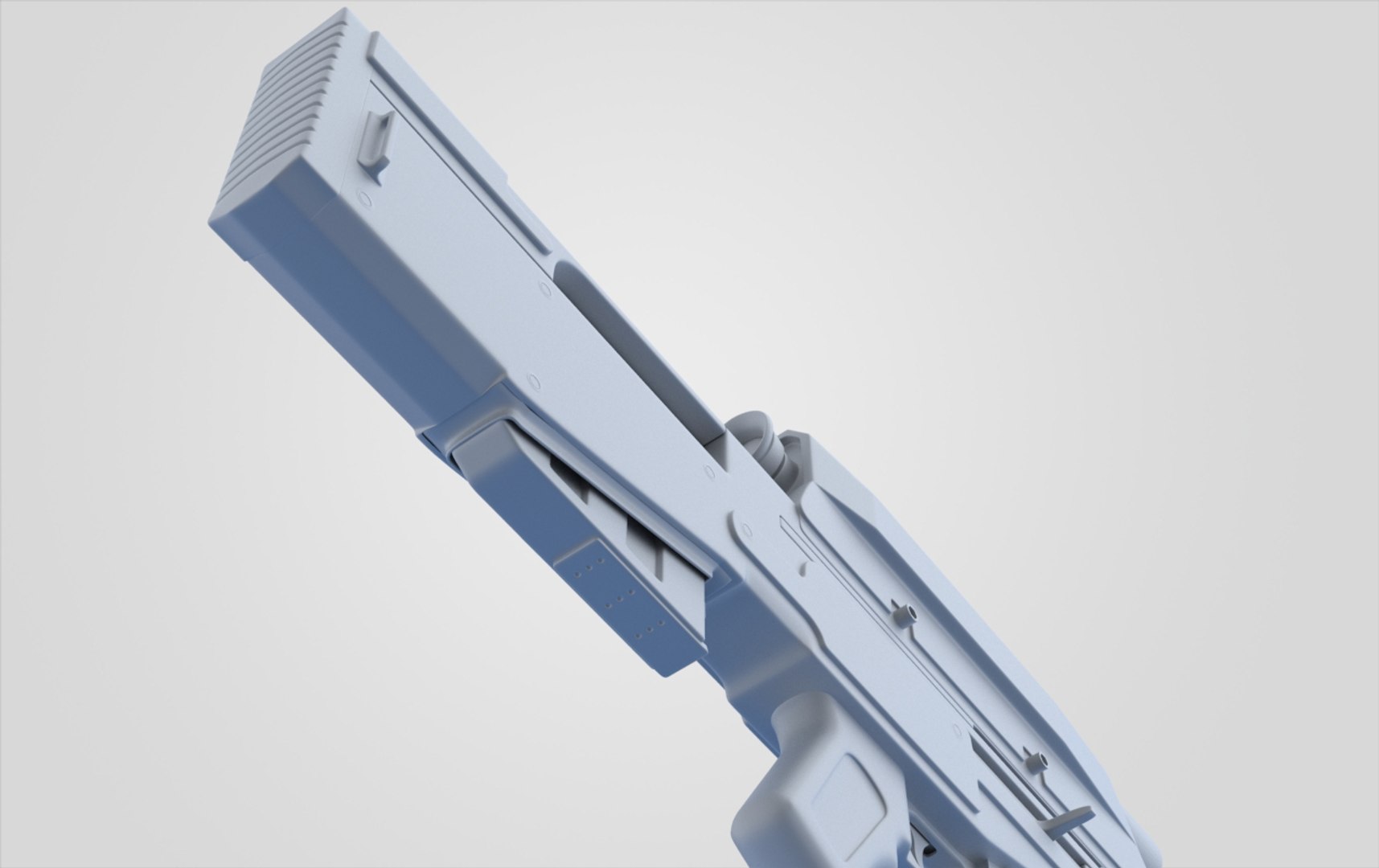 3d Prototype Rifle Model