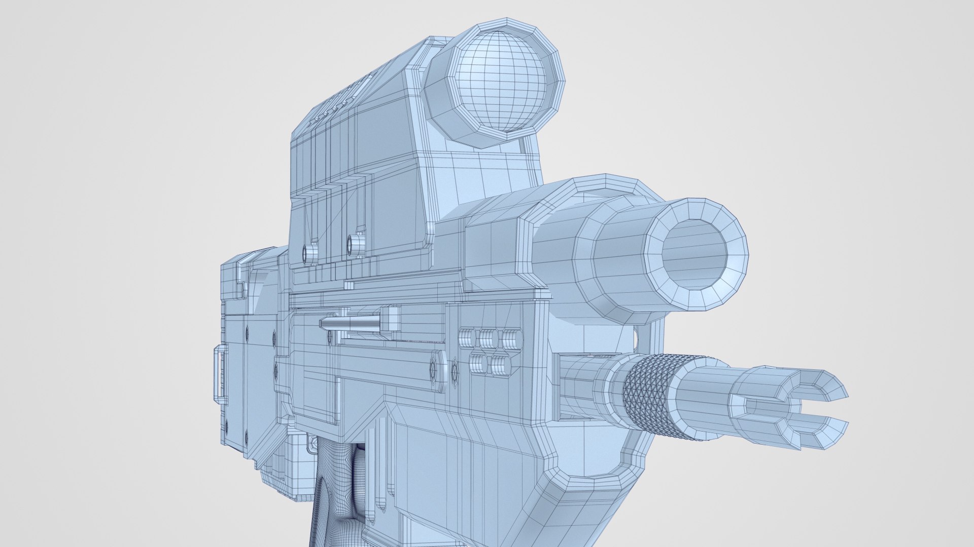 3d Prototype Rifle Model