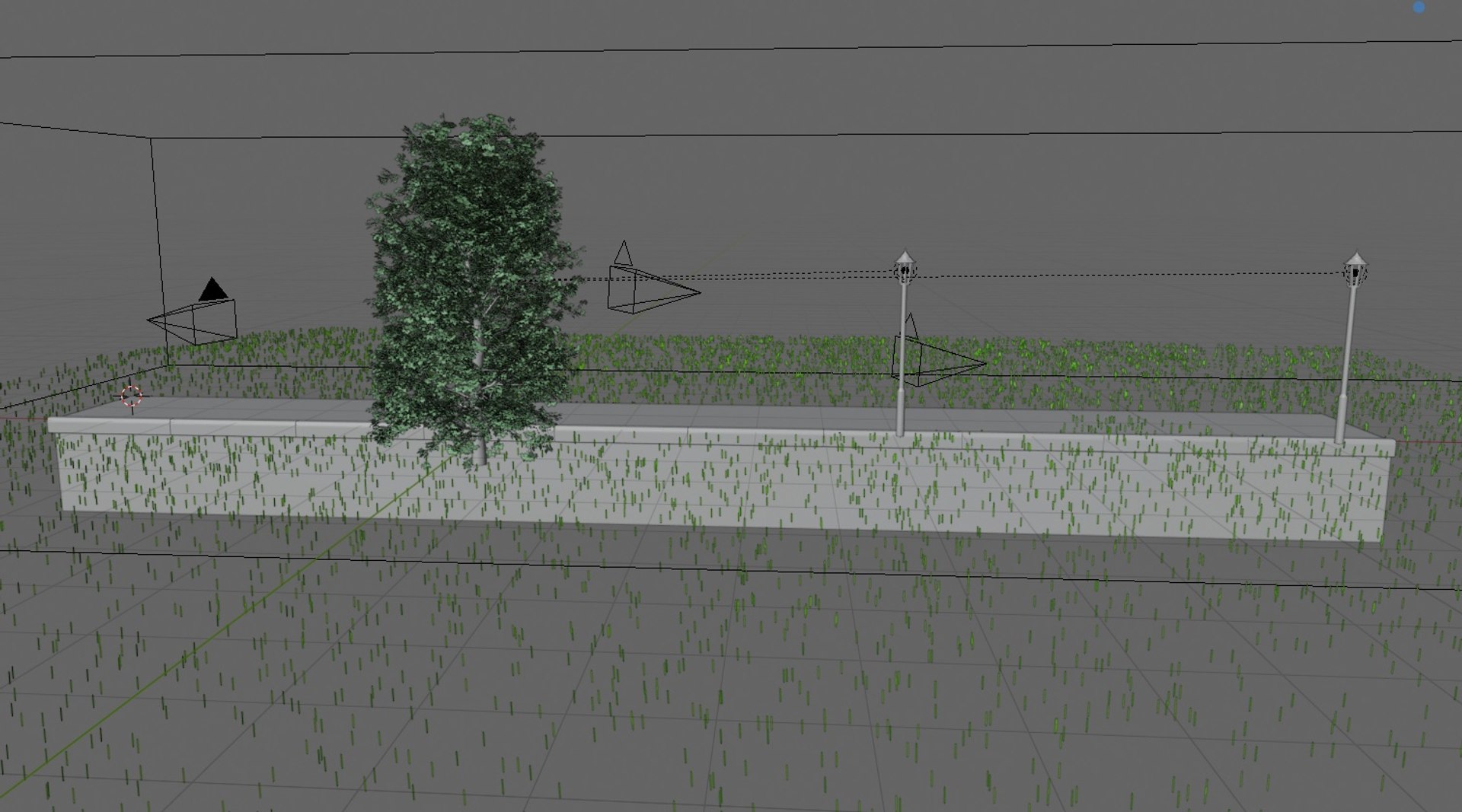 3D Model Night Tree Fog - TurboSquid 1484528