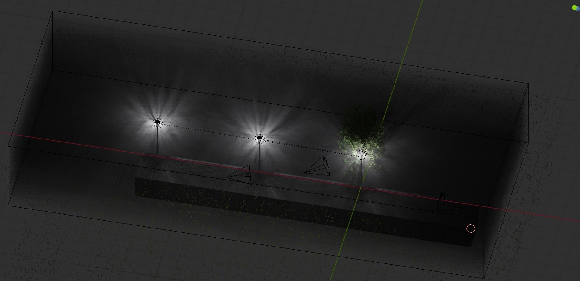 3D Model Night Tree Fog - TurboSquid 1484528