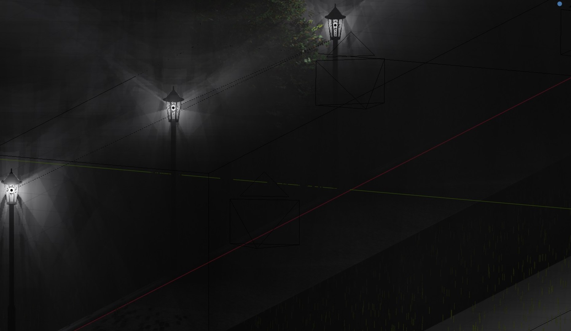 3D Model Night Tree Fog - TurboSquid 1484528