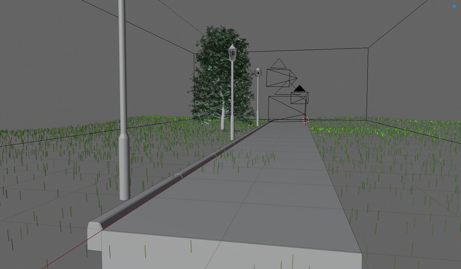 3D Model Night Tree Fog - TurboSquid 1484528