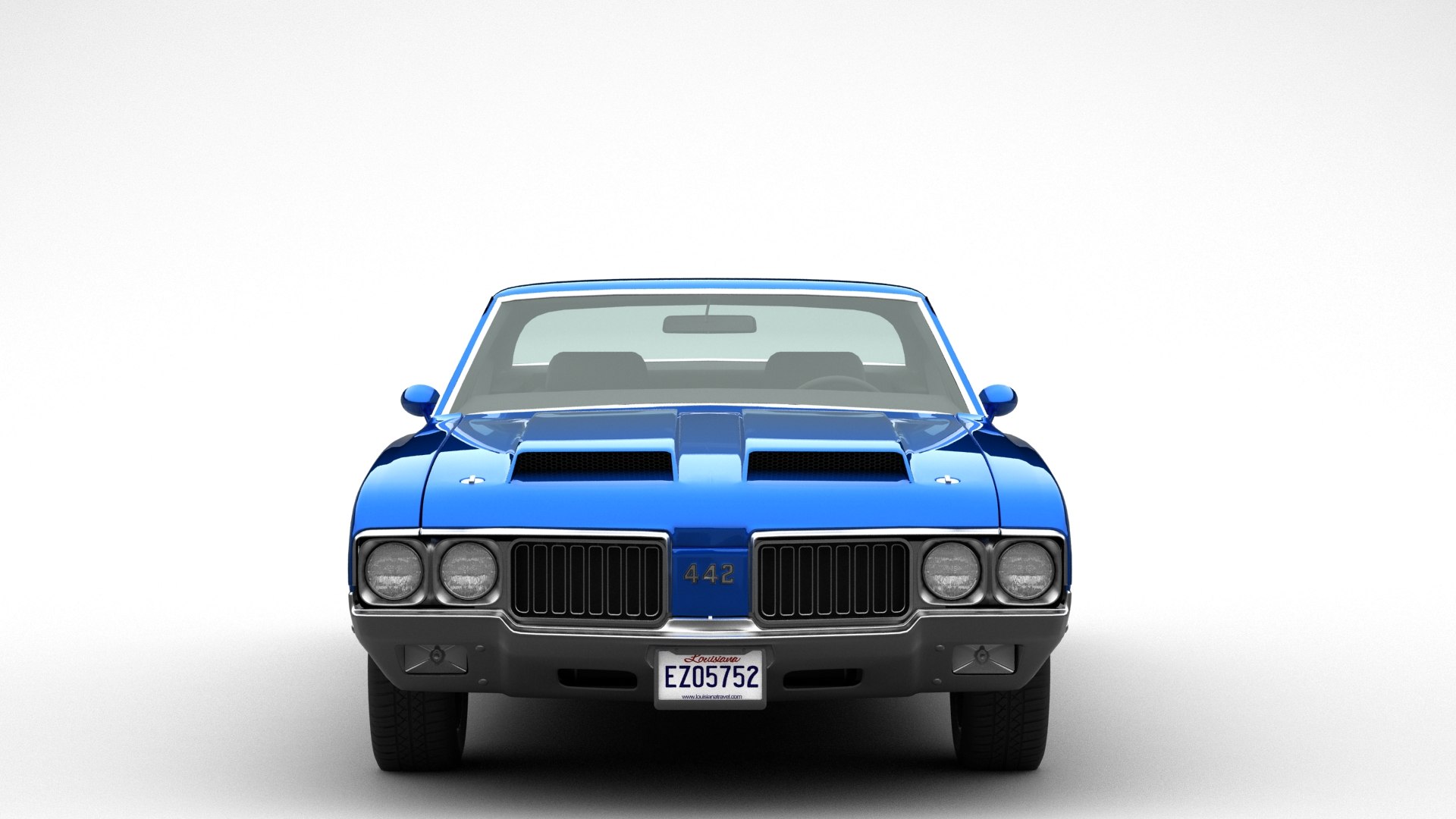 Oldsmobile 4-4-2 1970 3D Model - TurboSquid 2010560
