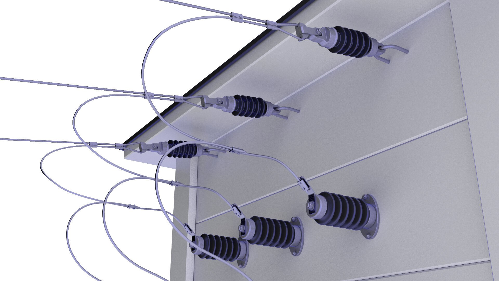 Concrete Transformer Substation Building 8 3D Model - TurboSquid 1980052
