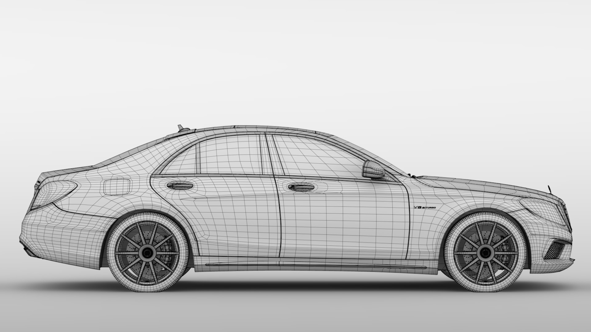 3d Mercedes Benz S 63