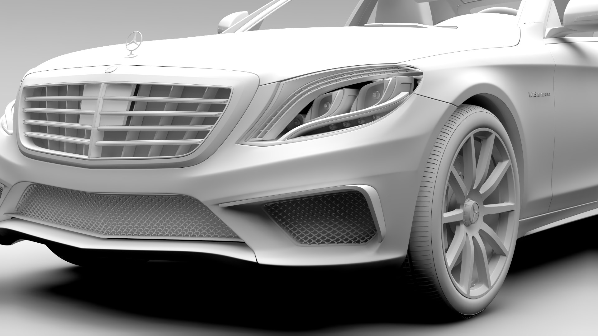 3d Mercedes Benz S 63